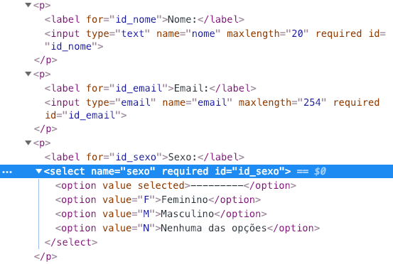 Criando formulários automaticamente com Django | Blog da TreinaWeb