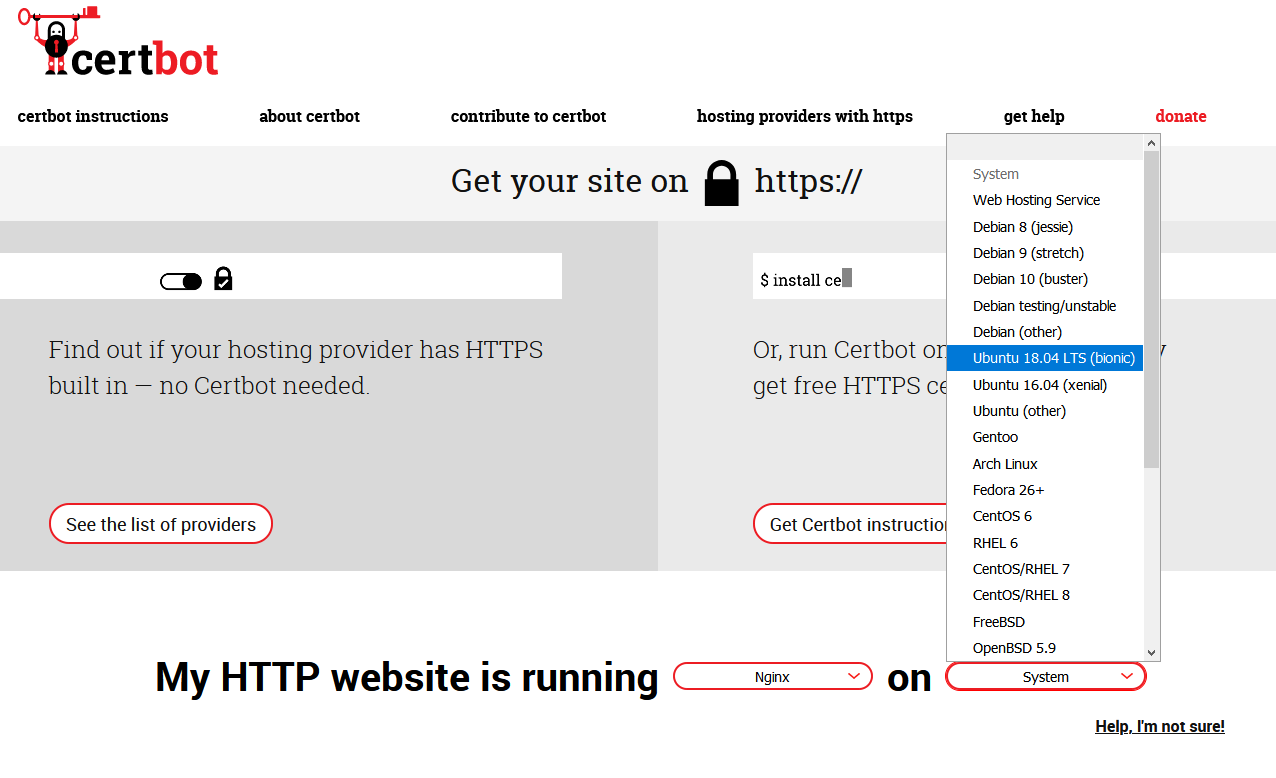Gerando certificados SSL gratuitos com Certbot | Blog da TreinaWeb